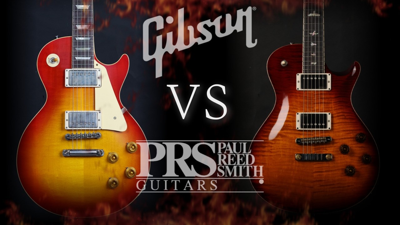깁슨 vs PRS 과연 승자는? Gibson 1958 Les Paul Standard Reissue VOS VS PRS US ...
