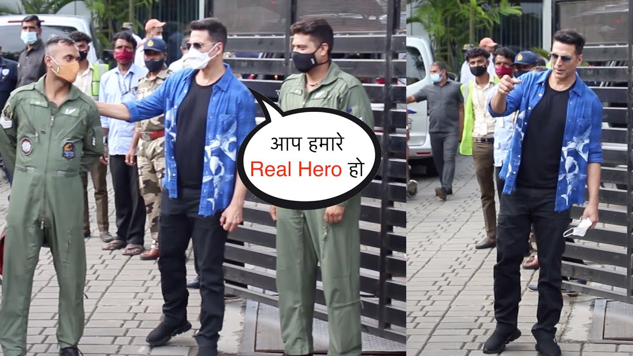 Akshay Kumar ने खुद जाके फोटो खींचा हमारे Real Hero के साथ | Akshay ...