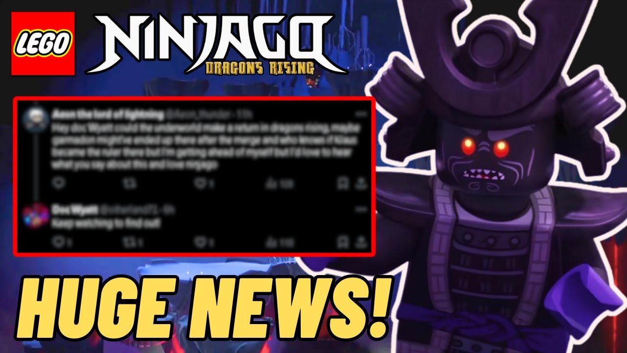 Ninjago Writer talks the return of the Underworld 😈 Ninjago Dragons ...