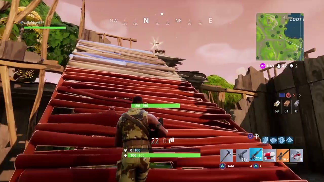 Rainbow six siege and Fortnite battle royale - YouTube