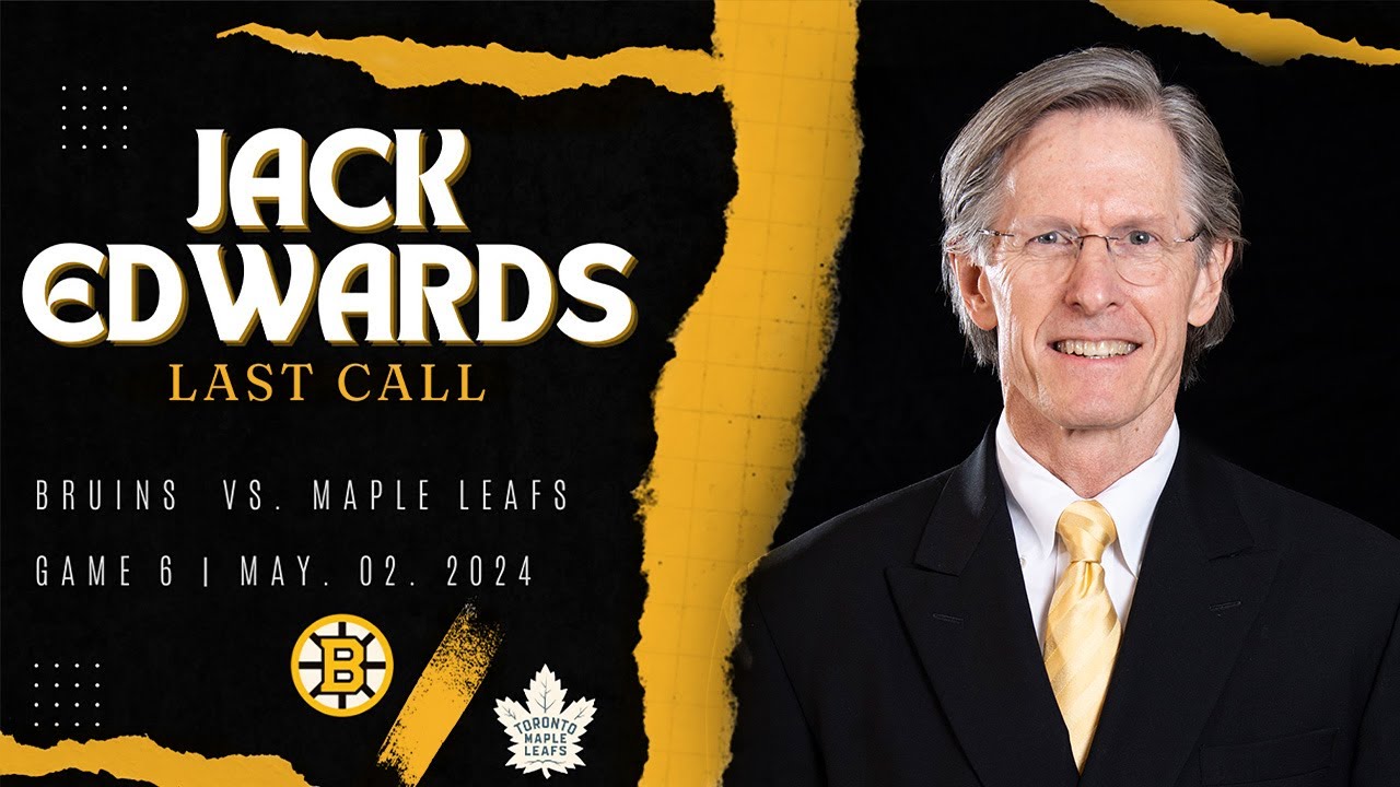 Jack Edwards' Final Call After 19 Strong Years, His Emotional Final Sendoff With Andy Brickley ...