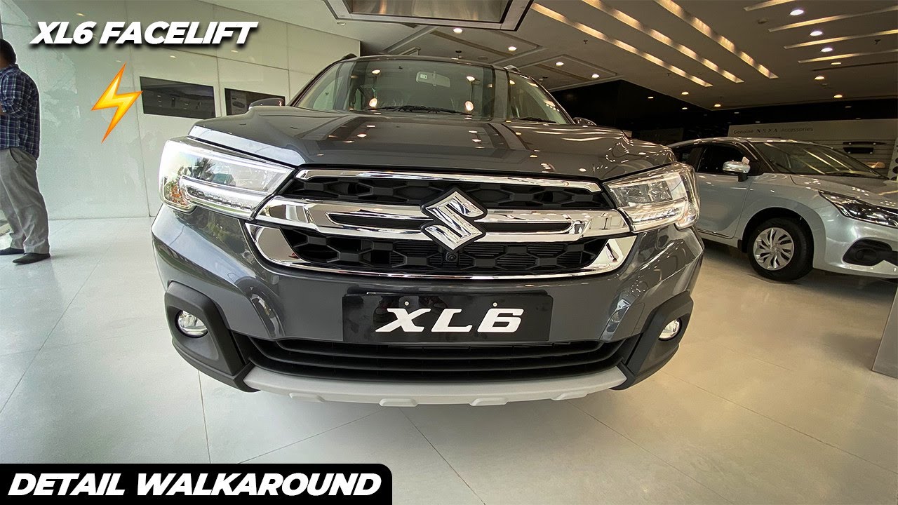 New Maruti XL6 Alpha | Grandeur Grey | Detail Walkaround - YouTube