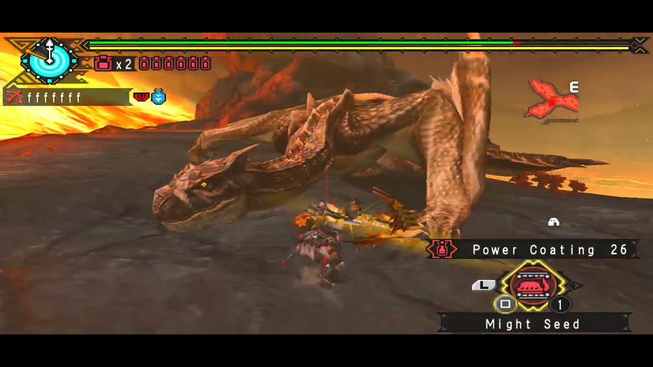 【MHP3】【5'40"80】Roar of the Black Tiger【弓】Brute Tigrex - YouTube