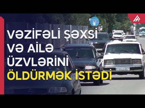 Qubada bələdiyyə sədri və ailə üzvlərini maşınla vurub öldürməyə cəhd edildi - APA TV