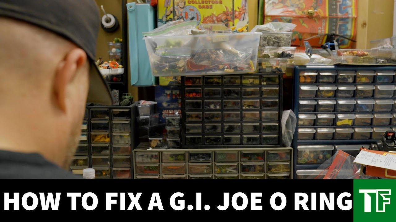 How to Fix the O Ring and Complete a GI Joe! - YouTube