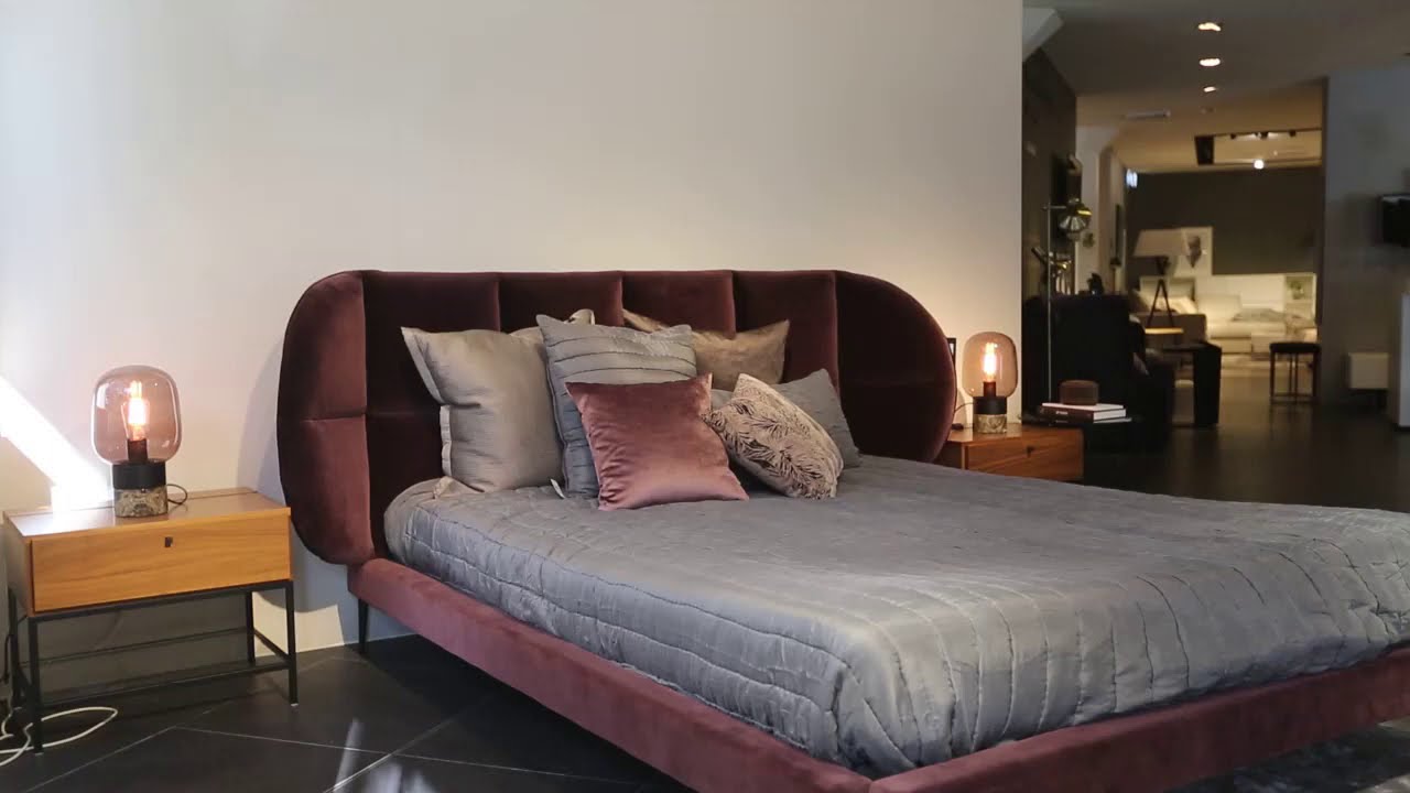 Bedroom Furniture Interiors - Oxford Bed by BoConcept - YouTube