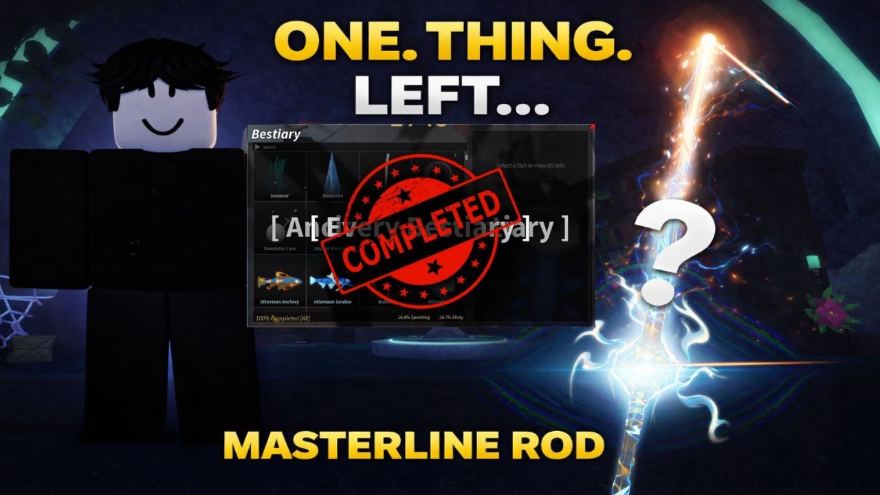 Obtaining the MASTERLINE ROD in Fisch… Here’s How I Did It [Part 1 ...