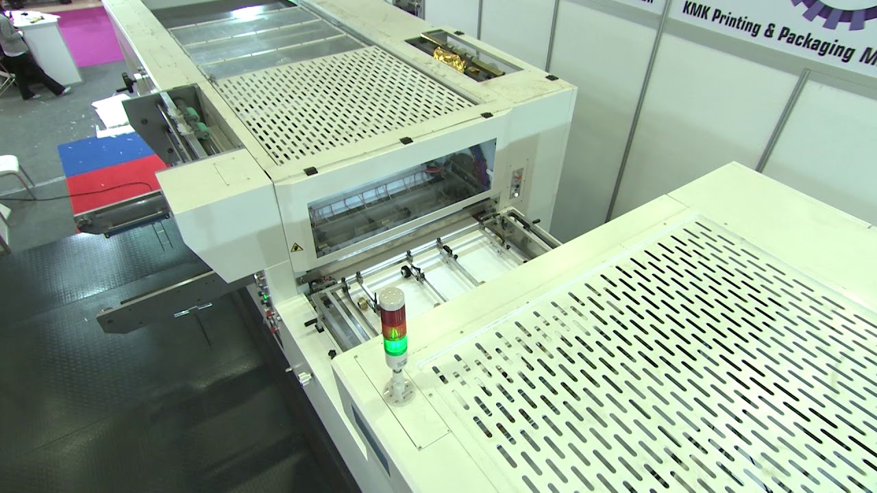 KMK 106MTF - automatic foil stamping and die cutting machine with ...