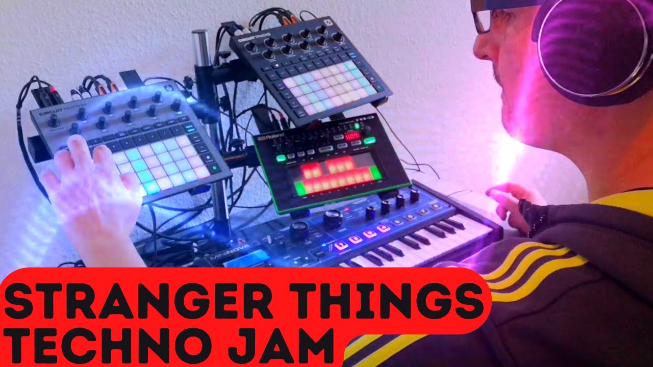 👺STRANGER THINGS TECHNO JAM "STRANGER BEATZ" Circuit Tracks, Circuit ...