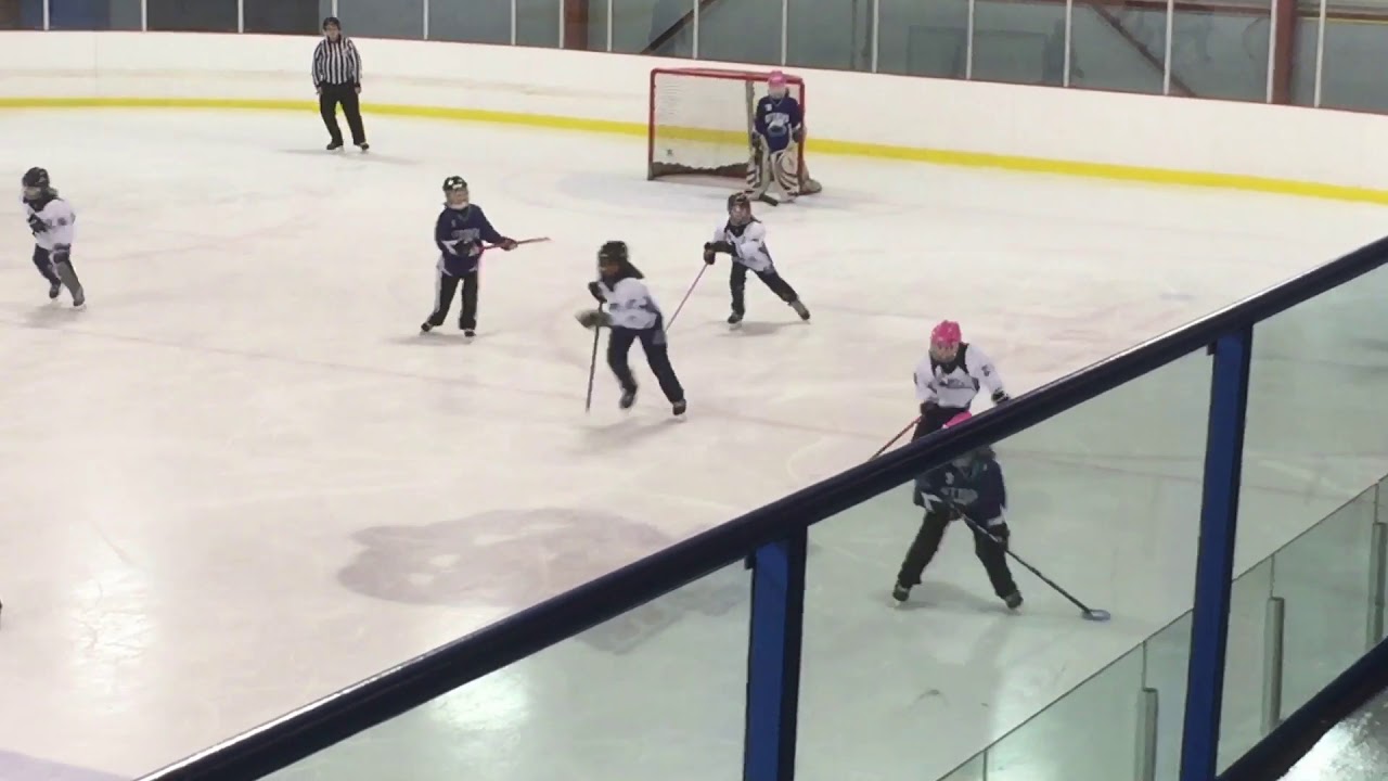 Ringette Tournament Game 1 Goalie - YouTube