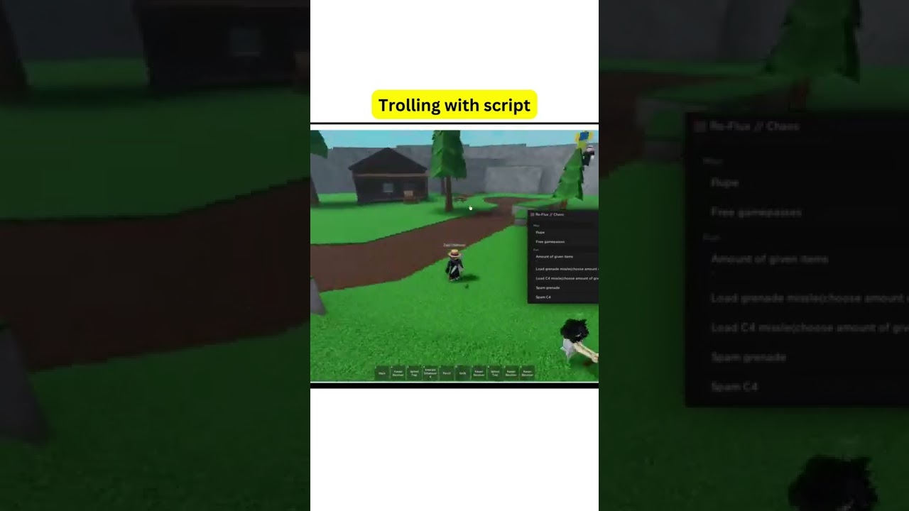 Roblox Chaos Script Trolling (3) #roblox #robloxscript #robloxshorts ...