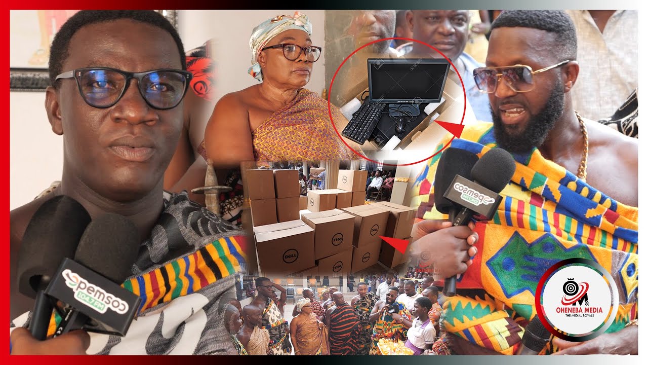 PIAAW!!One Of The Youngest Ashanti Chiefs,King Zoro Donates Sets Of ...