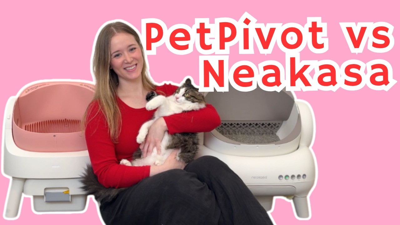 Open-Top Auto Litter Box Showdown! Neakasa M1 Lite vs PetPivot ...