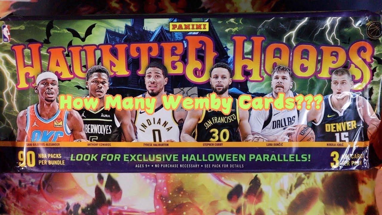 Opening Panini Haunted Hoops NBA - YouTube