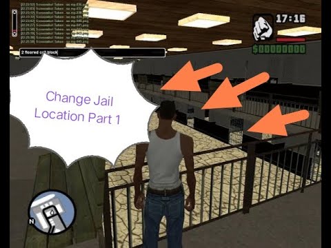 How Change Jail Location Samp Part 1 - YouTube