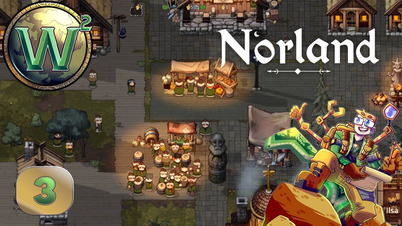 Norland - Crafting & Babies - Let's Play - Episode 3 - YouTube