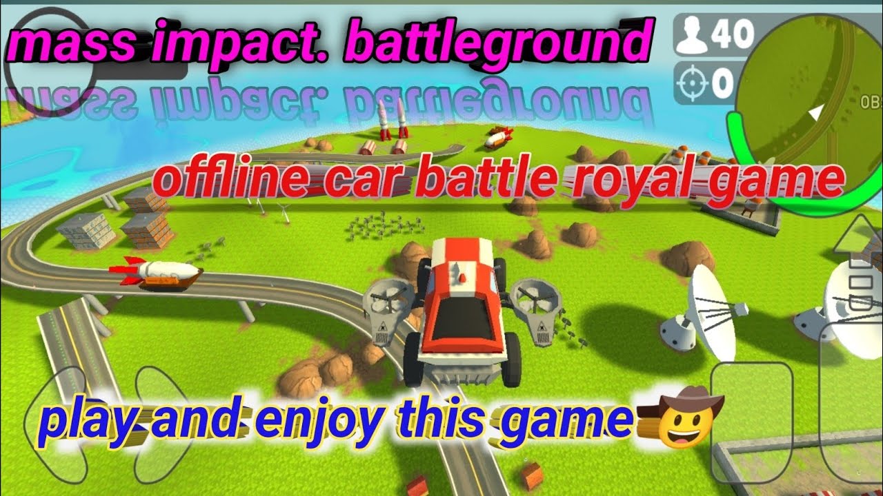 offline car battle royal game!!! - YouTube