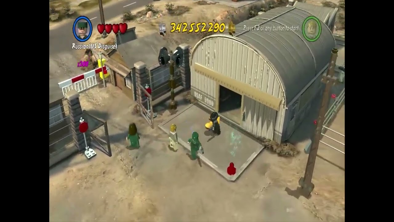 LEGO Indiana Jones 2 - Kingdom of the Crystal Skull Part 1 - All Bonus ...