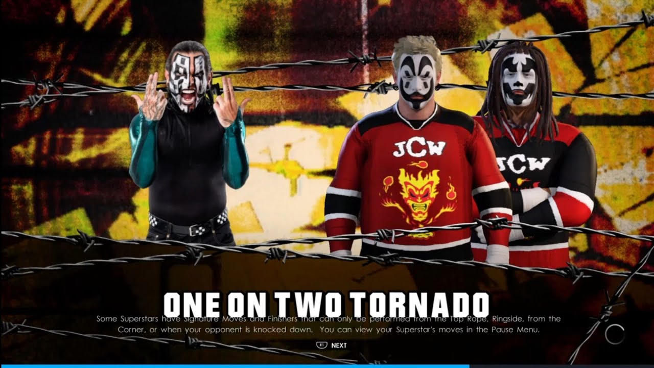 Jeff Hardy vs ICP for the JCW Title. WWE 2K22 - YouTube