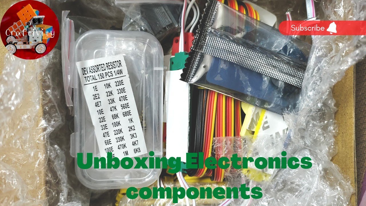 Unboxing basic components of electronics products 👍👍🤗🤗 - YouTube