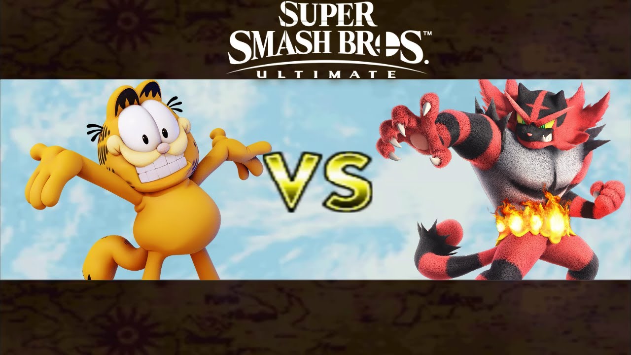 Mii Battle Ultimate: Garfield vs. Incineroar - YouTube