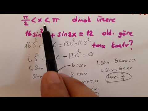 Trigonometrik Denklemler  Soru Çözümü   #ayt  #11SINIF #12SINIF #trigonometri #yks #geometri