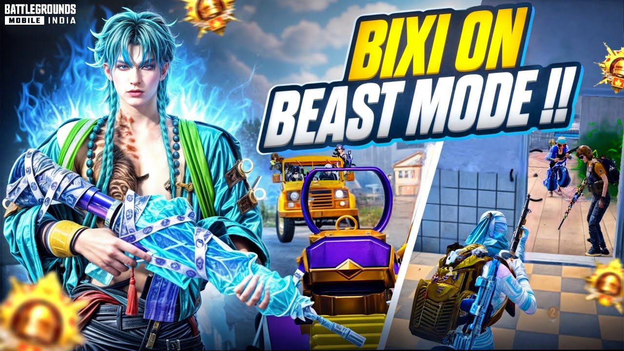 BIXI OP on BEAST MODE 🔥 Intense & Fastest 1v4 Clutches in Conqueror ...