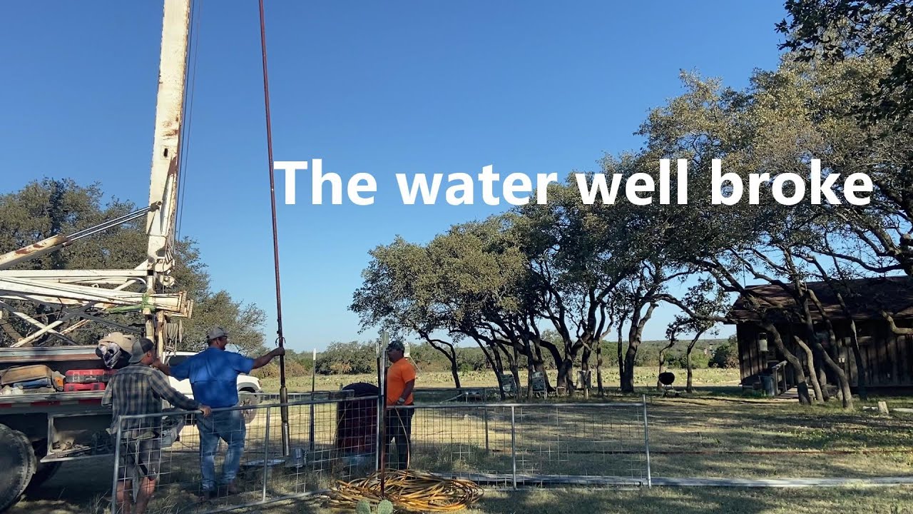 Water well repair part 1 - YouTube