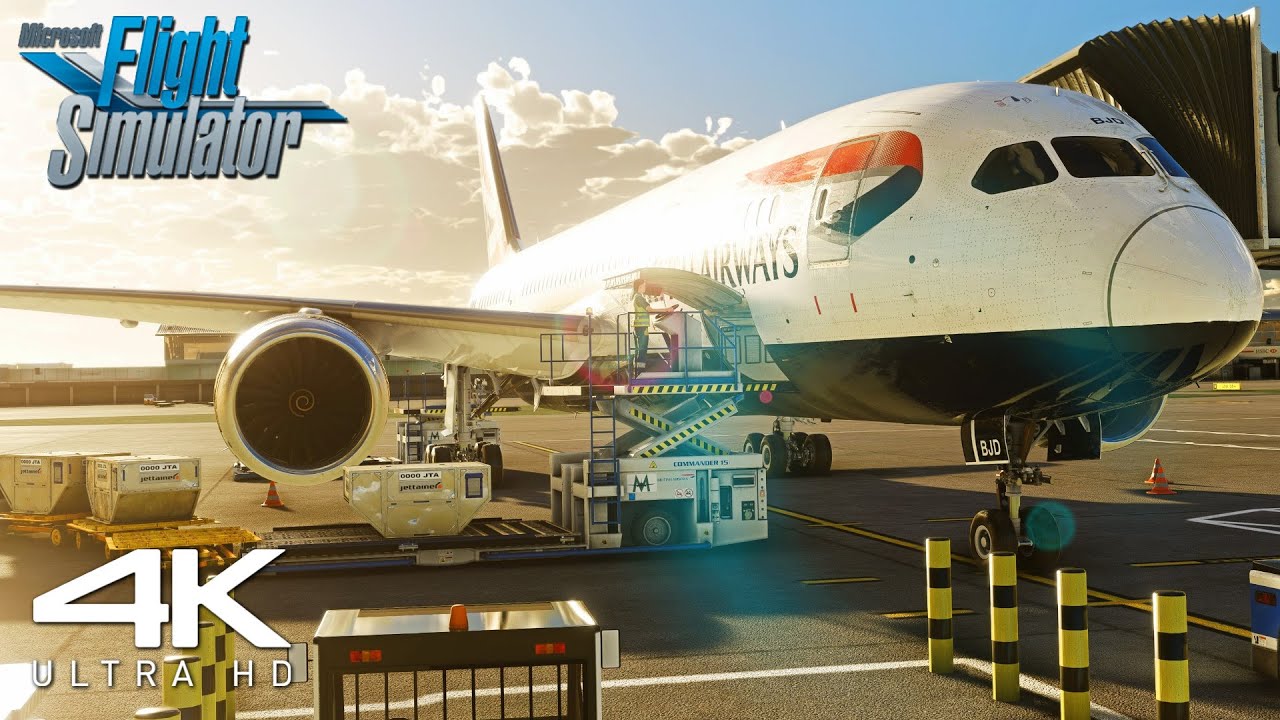 INSANE GRAPHICS!!! | MSFS Realistic 7 Hour Full Flight To London ...