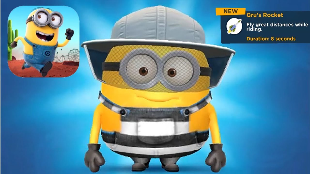 Minion rush Beekeeper JERRY PRISONER costume gameplay walkthrough ...