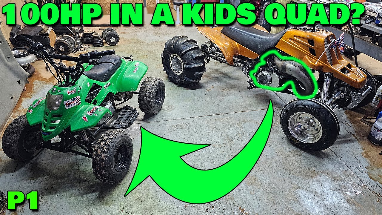 Worlds First Banshee Swapped Kids ATV Chinese! tao tao turned EPIC ...