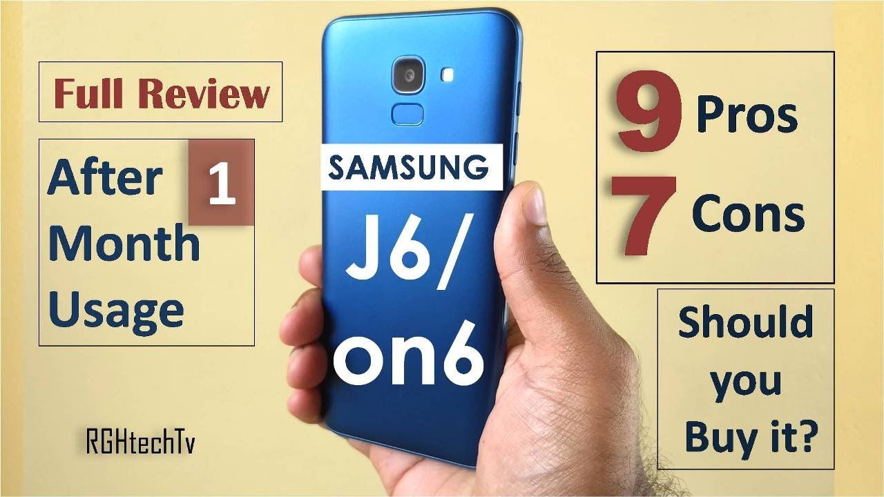 Samsung Galaxy J6 (On6) Full Review After 1 Month | Camera, Gaming ...