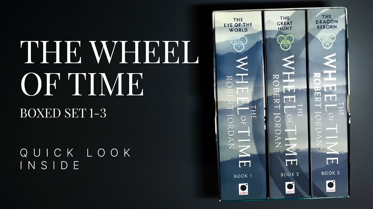 The Wheel of Time Boxed Set 1-3 (Orbit 2021) A Quick Look Inside - YouTube