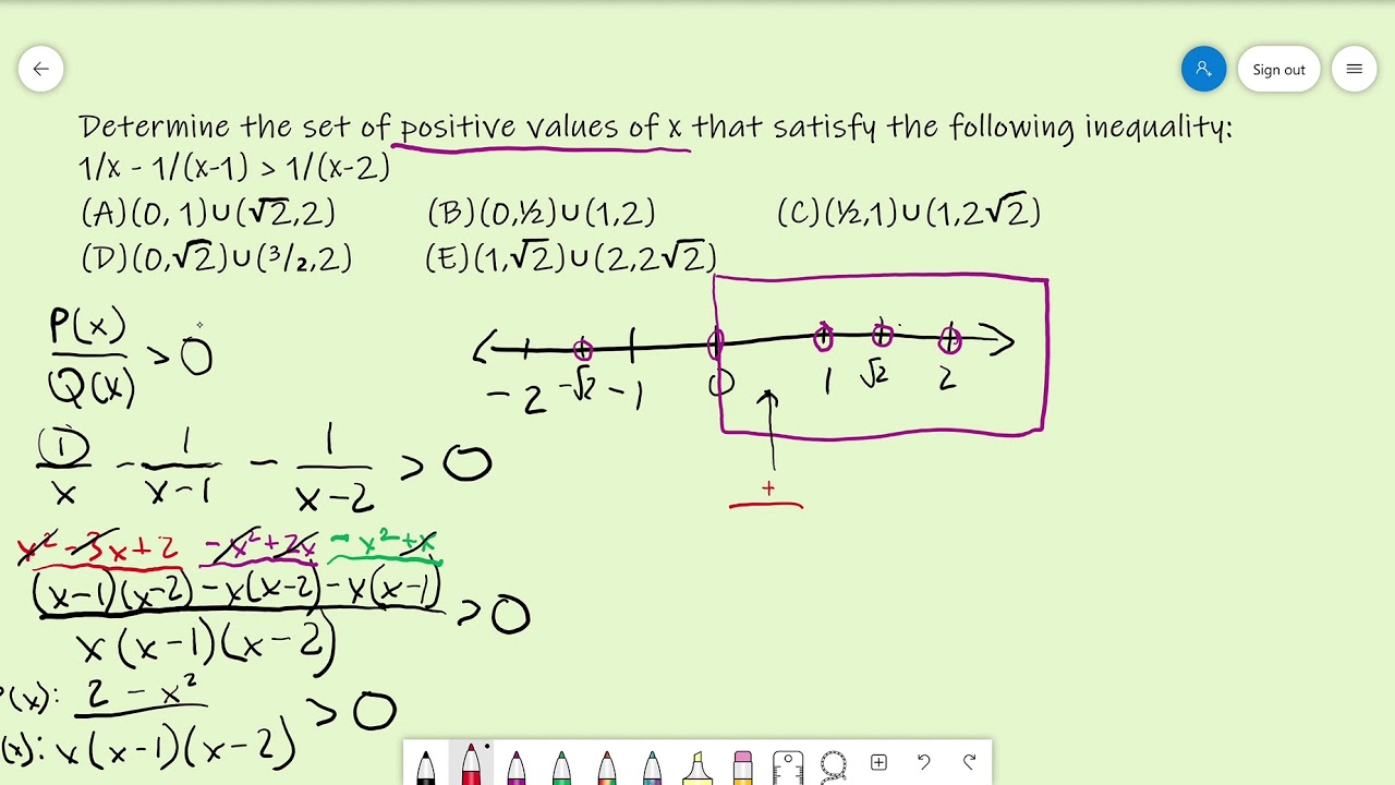 Cracking the GRE Math Subject Test - Precalculus #2 (Easy) - YouTube