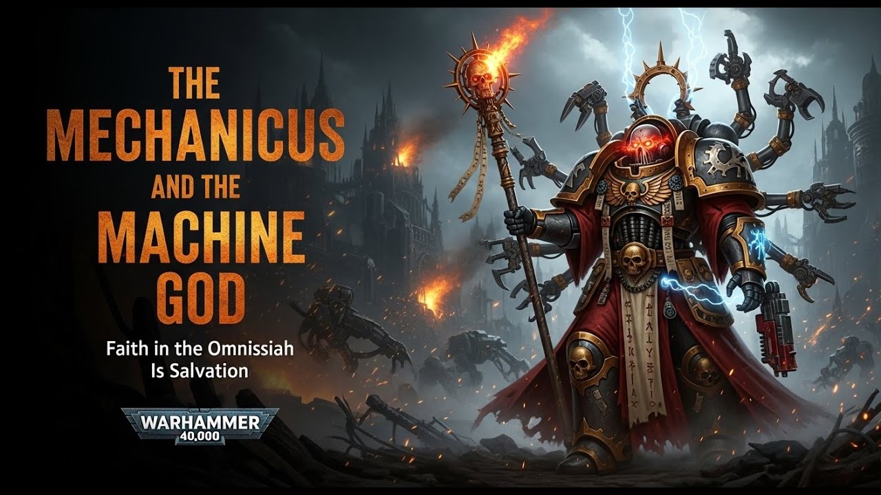 Warhammer 40K Lore: The Mechanicus and the Machine God (Lore To Sleep ...