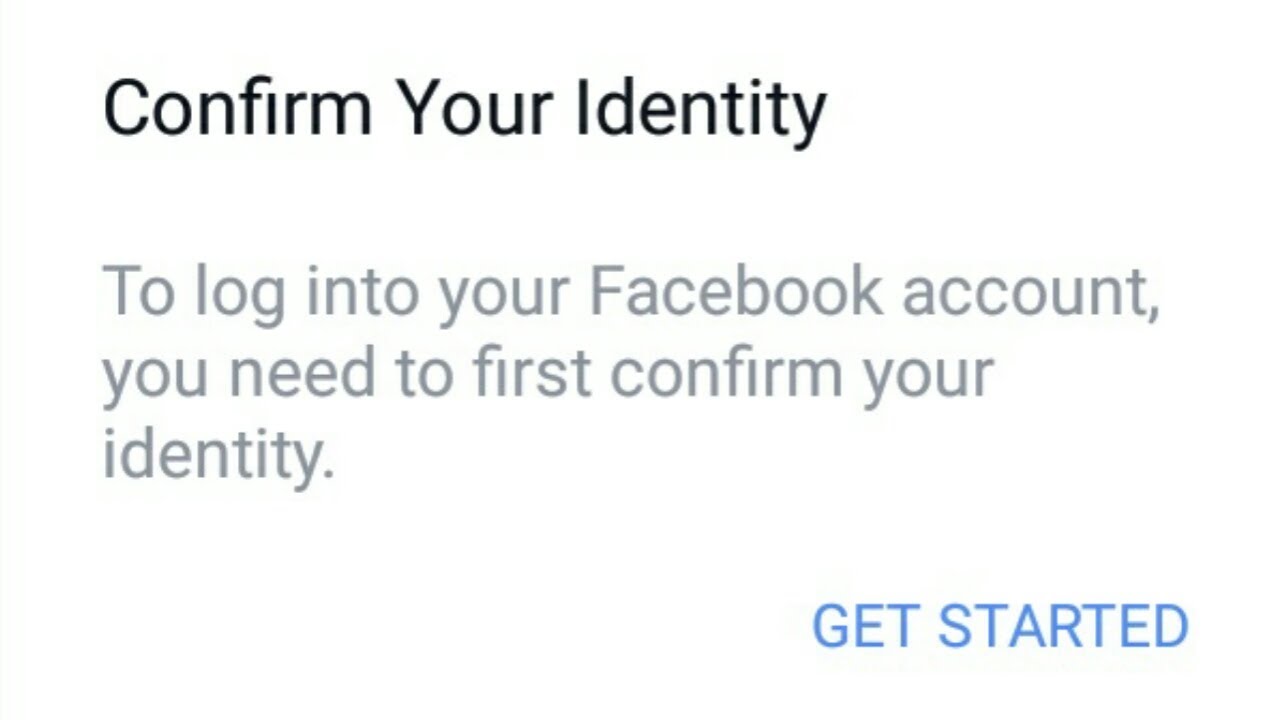 How To Confirm Your Identity on Facebook Without Identify Photos of ...