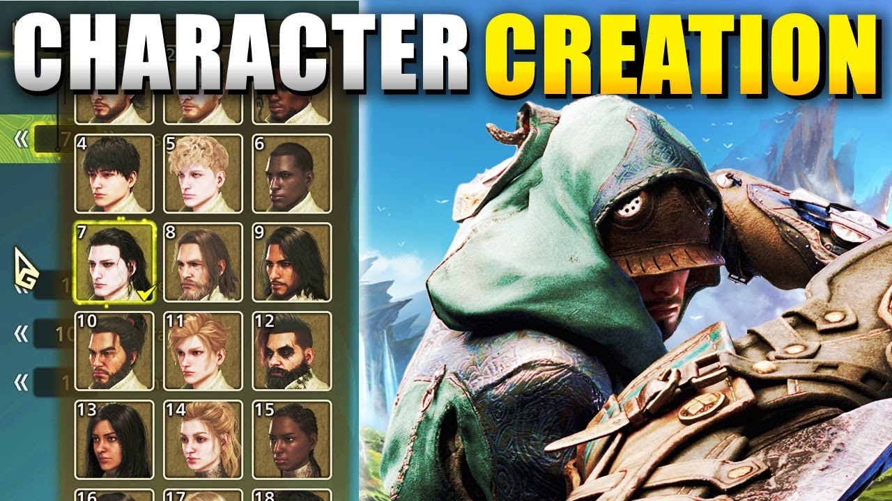 Monster Hunter Wilds Character Creation / Customization - YouTube