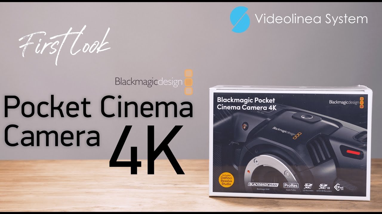 Blackmagic Pocket Cinema Camera 4K:first look! - YouTube