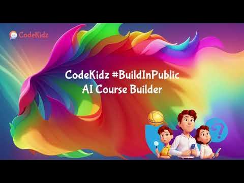 Revolutionize Your Teaching with CodeKidz AI Course Builder! - YouTube