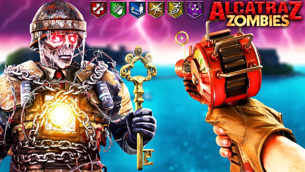 ALCATRAZ ZOMBIES SPEEDRUN!!⭐(CALL OF DUTY: BLACK OPS ZOMBIES) - YouTube