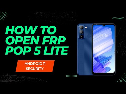 How To Open Pop 5 Lite Frp | Frp Unlock | Android 11 Security 2023 ...