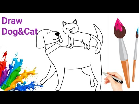 Easy DRAWING & COLOR STEP BY STEP||Drawing For Kids & Toddlers - YouTube