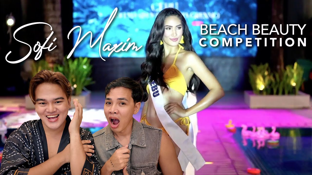 CEBU, Sofi Maxim Grenmo - Miss World Philippines 2024 Beach Beauty Competition - YouTube