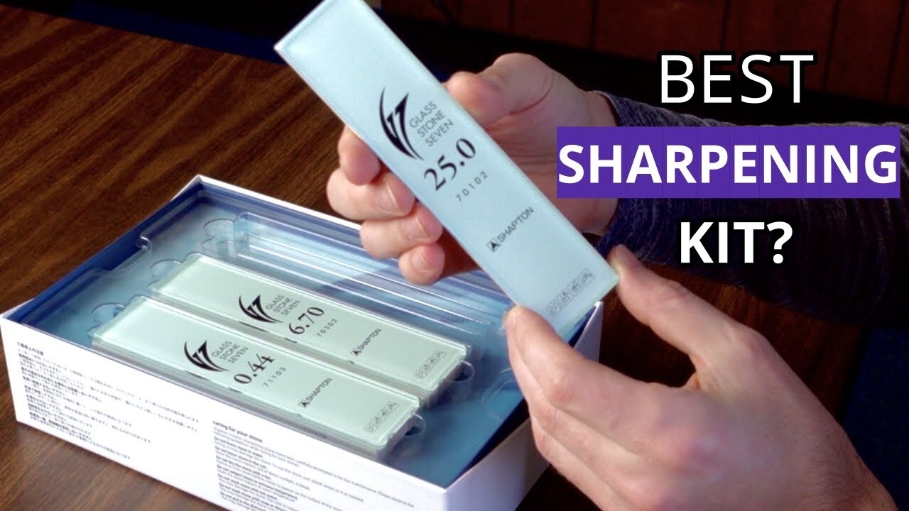 Unboxing Shapton Glass Stone 7 Kit - YouTube