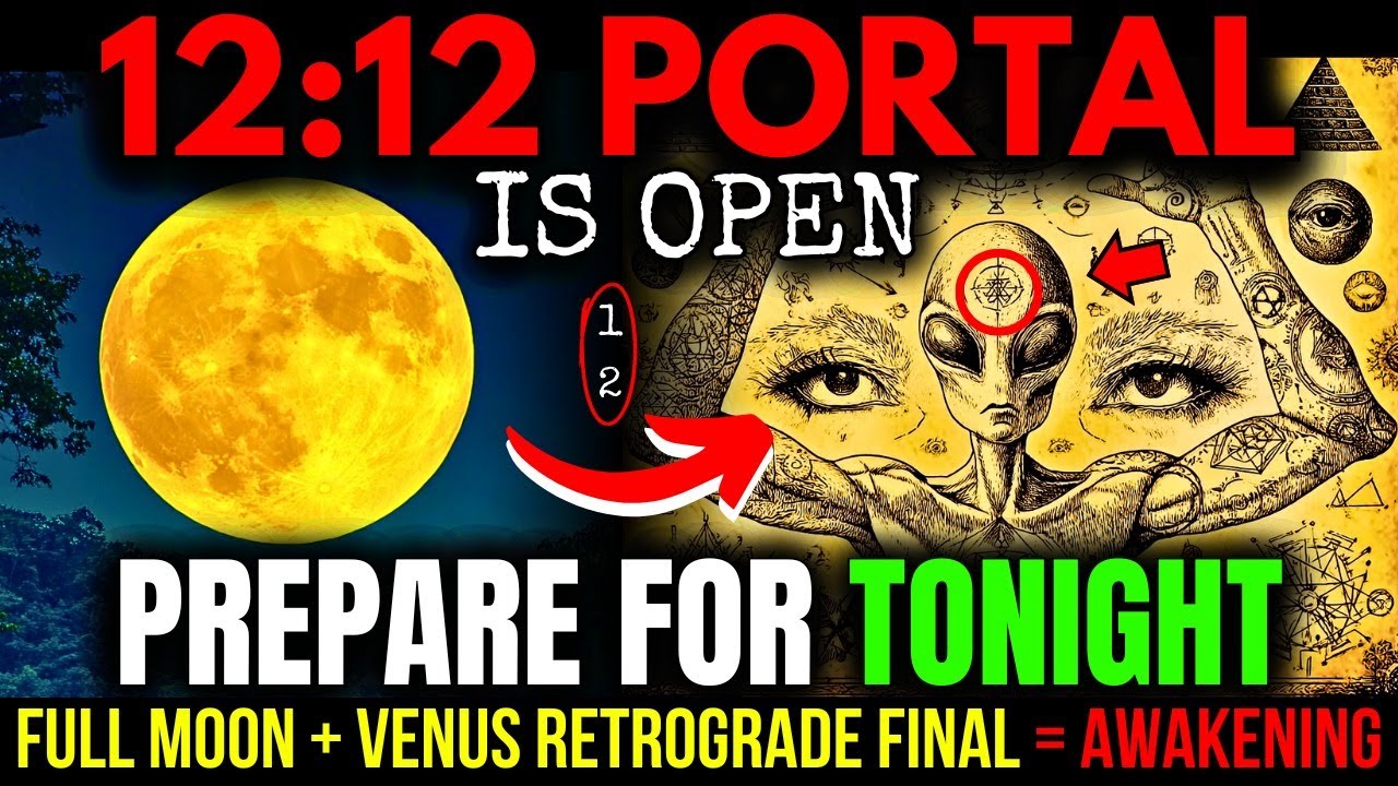 DOUBLE Portal IS OPEN! Full MOON & Venus Retrograde END! Most WON'T ...