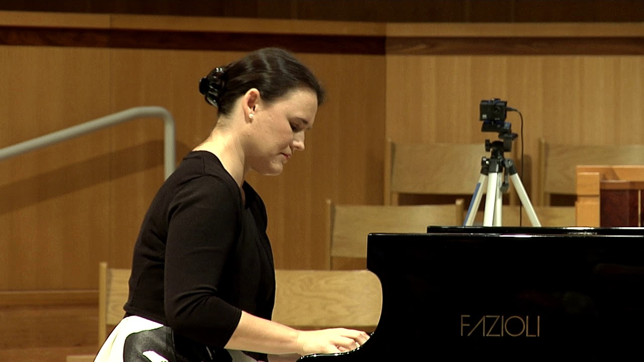 Alexandra Carlson plays Sarabande from Partita No. 1 in B-flat Major ...