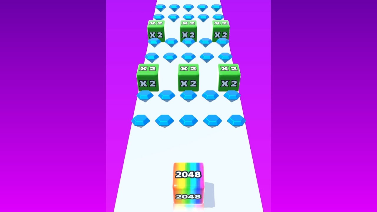 Jelly Run 2048 #12th Gameplay | Collecting Money | How to Play Jelly ...