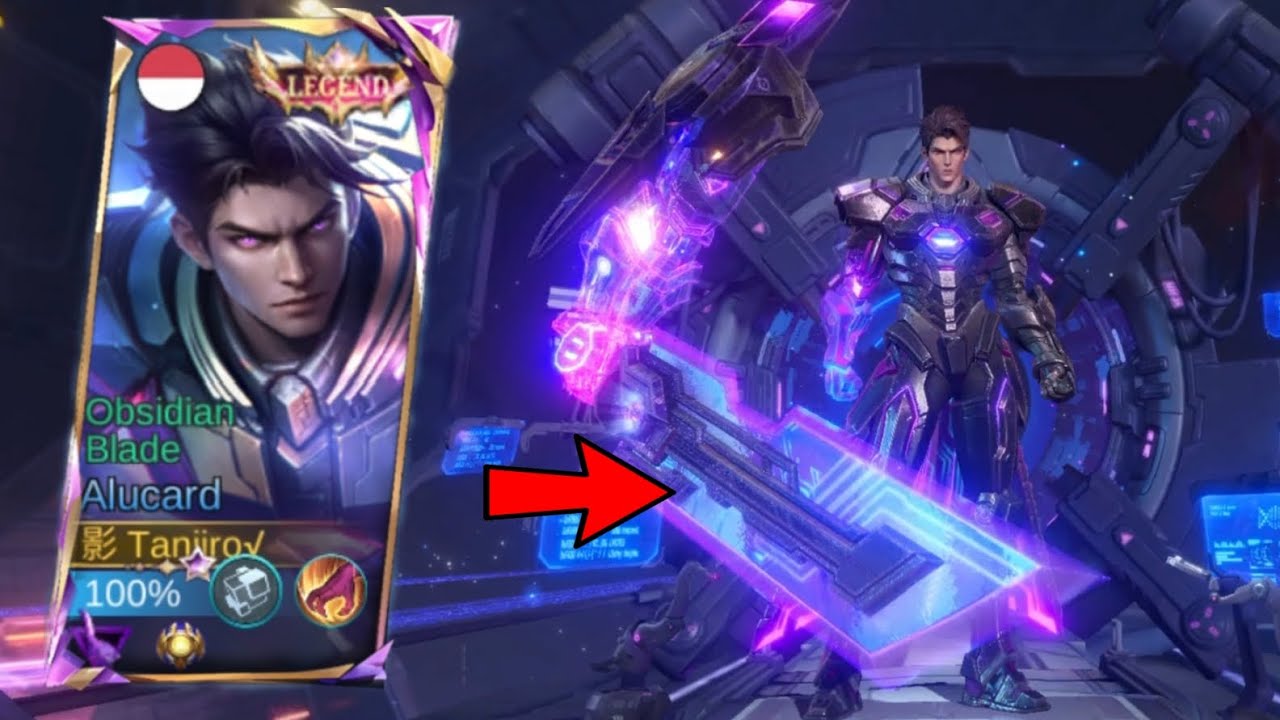FINALLY, THANK YOU MOONTON FOR THIS NEW ALUCARD REVAMP OBSIDIAN BLADE ...