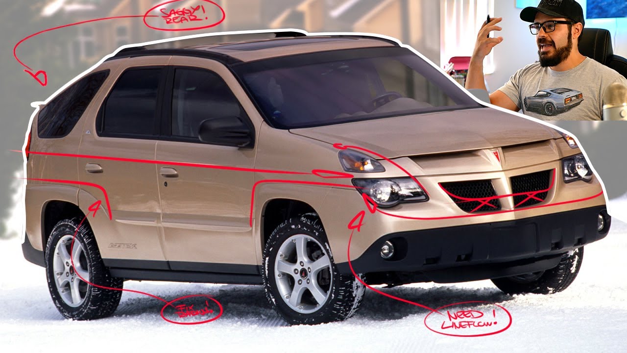 Pontiac Aztek Redesign - I'm gonna try my best...! - YouTube