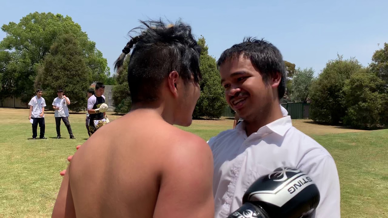 ELMER VS OAKY | HIGHSCHOOL BOXING MATCH raw - YouTube